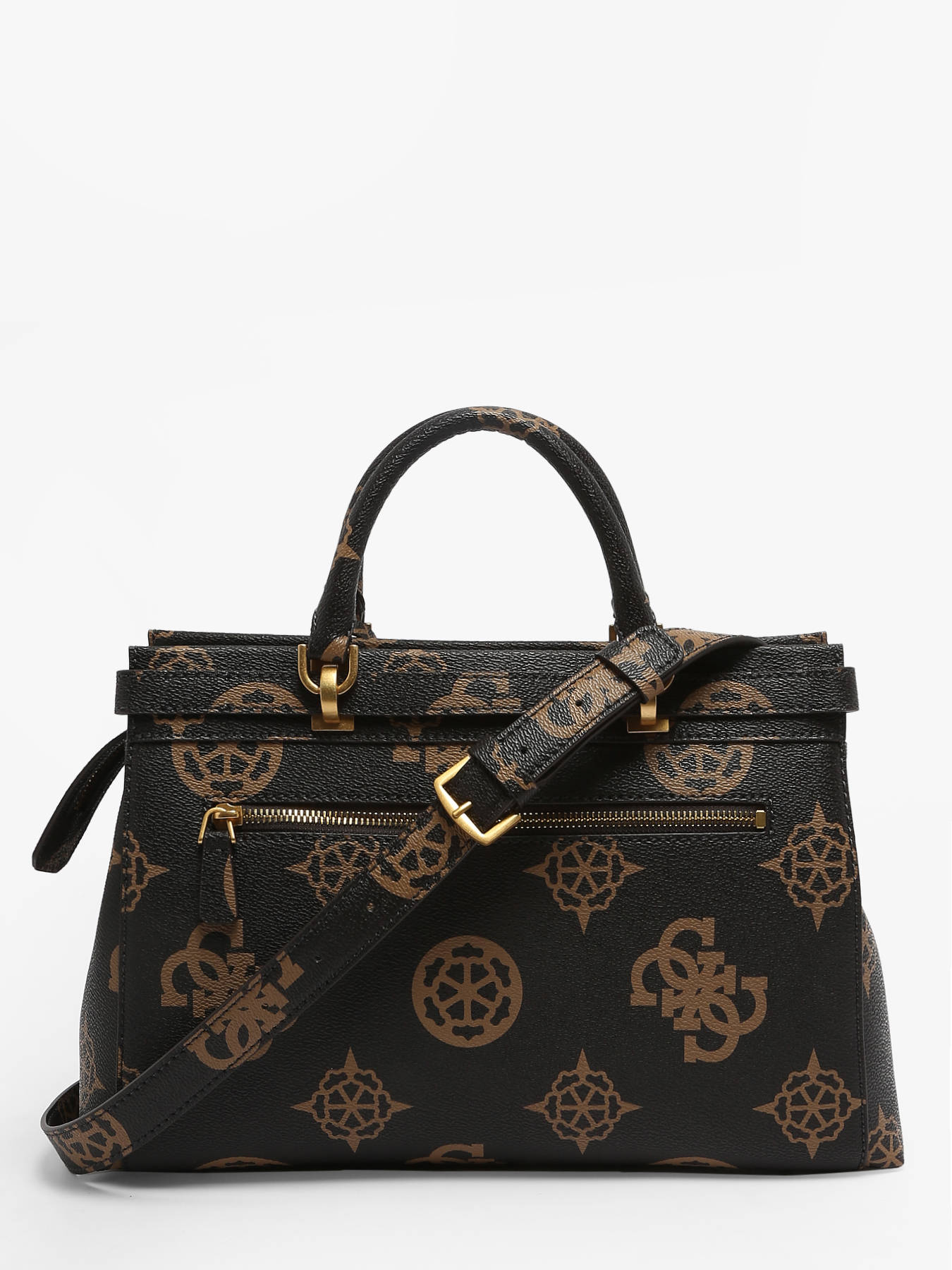 Handtassen Guess Sestri logo HWPO9001060 op edisac.be