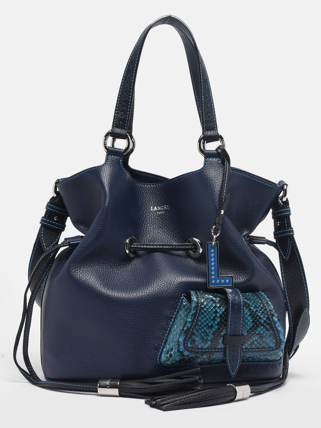 Sacs à main Lancel Premier flirt PF PYTHON TRI M sur edisac.be